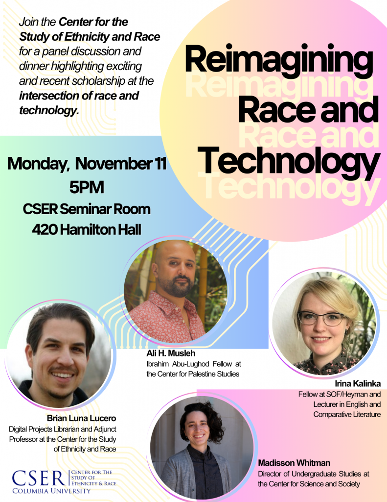 Reimagining Race and Technology | CSER